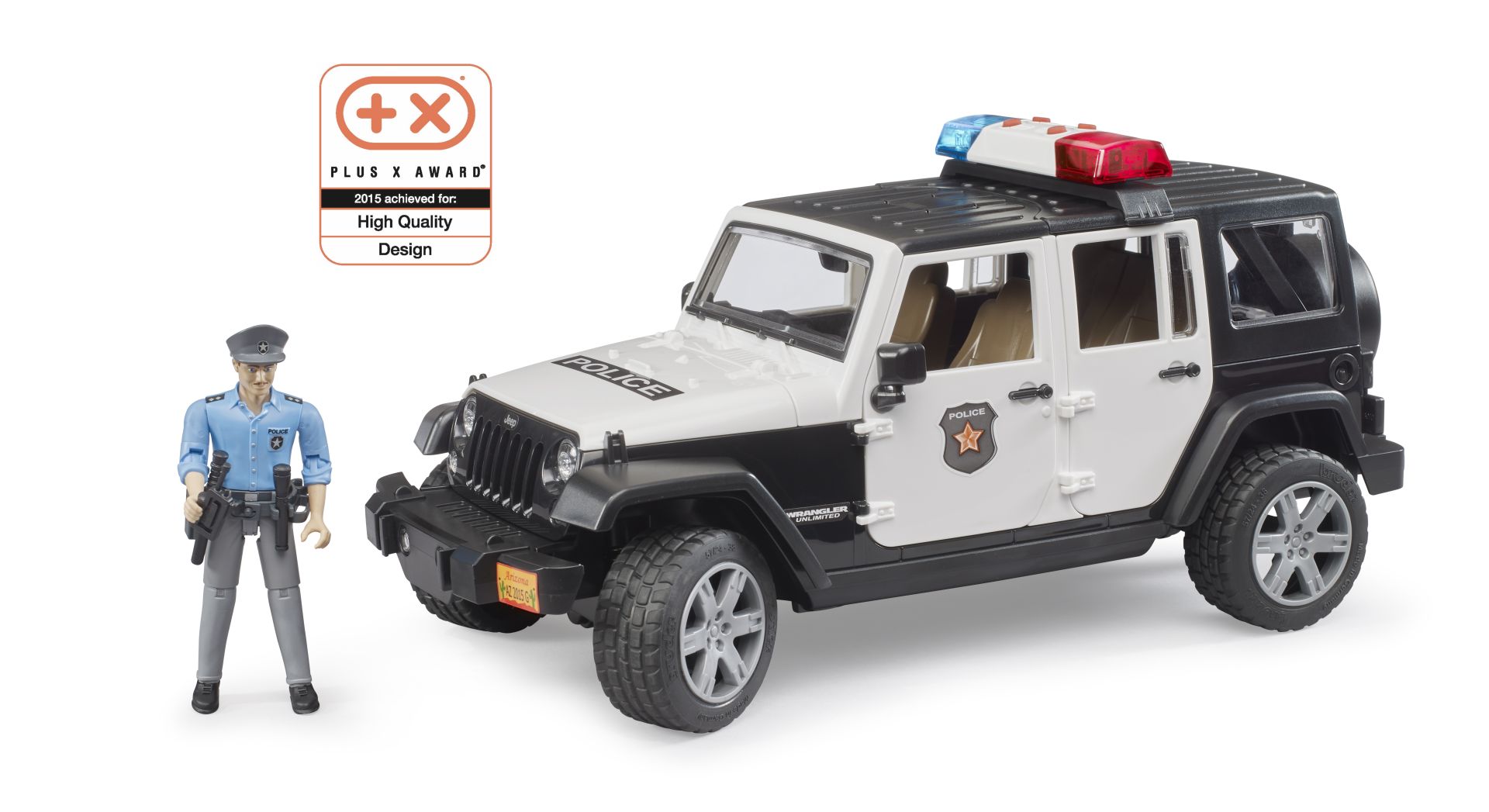 RAM 2500 Police Pickup with L+S Module, trailer and boat | 02507